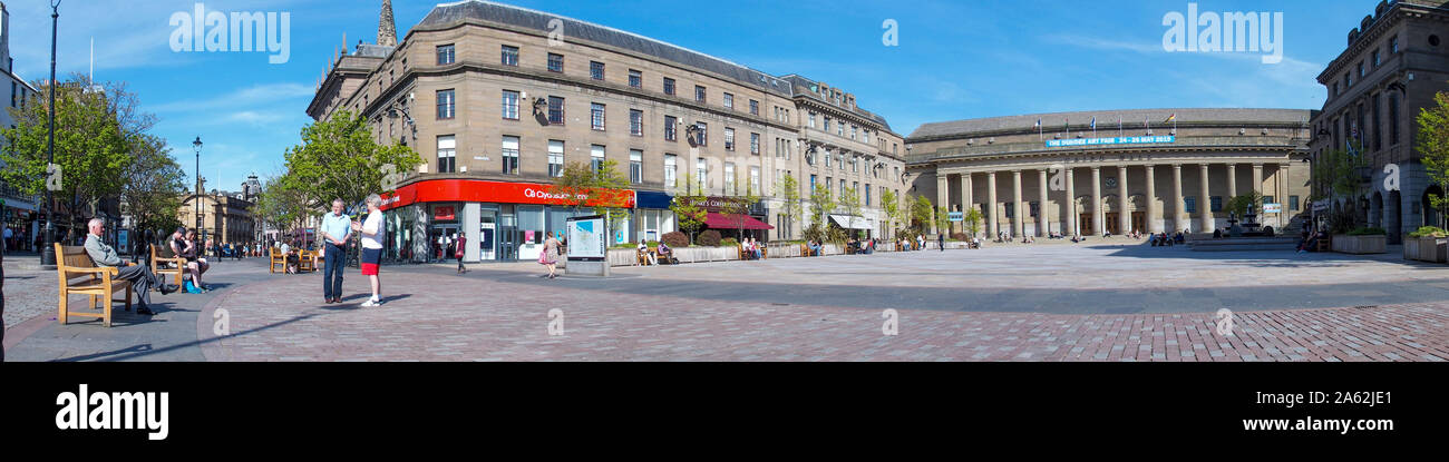 High Street and City Square, Dundee Stock Photo - Alamy