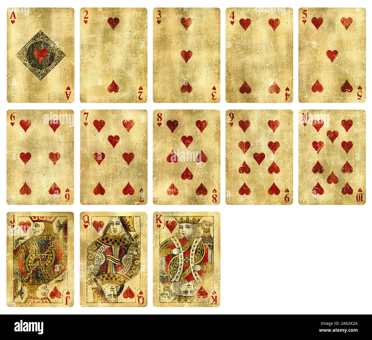King Of Hearts Vintage High Resolution Stock Photography and Images - Alamy