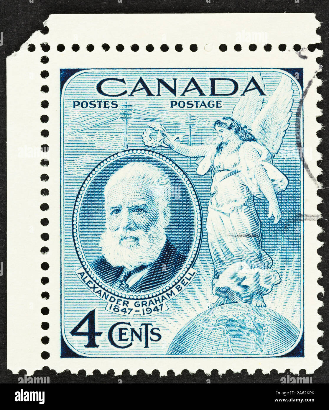Alexander graham bell postage stamp hi-res stock photography and images ...