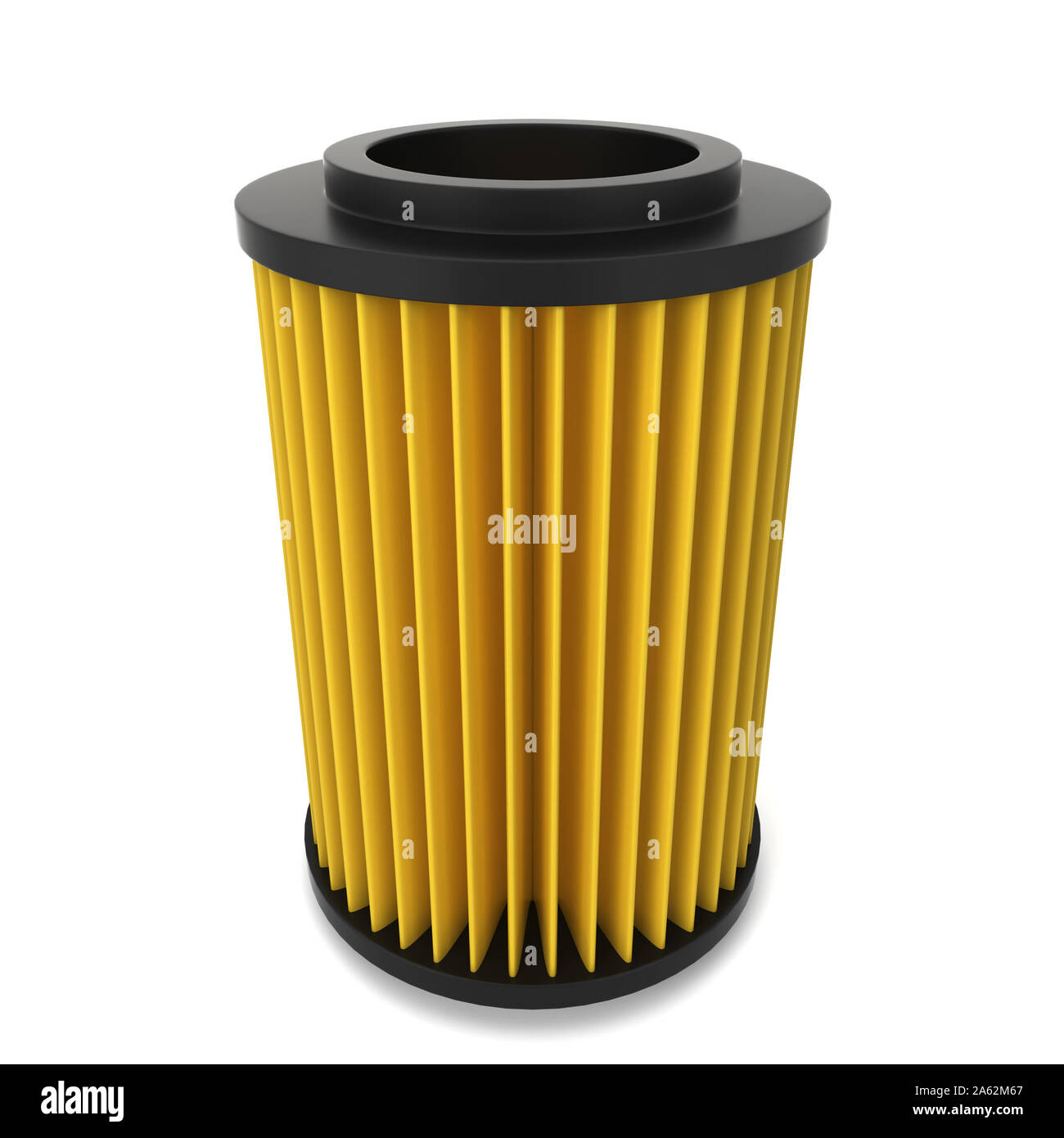 Car filter. 3d illustration isolated on white background Stock Photo ...