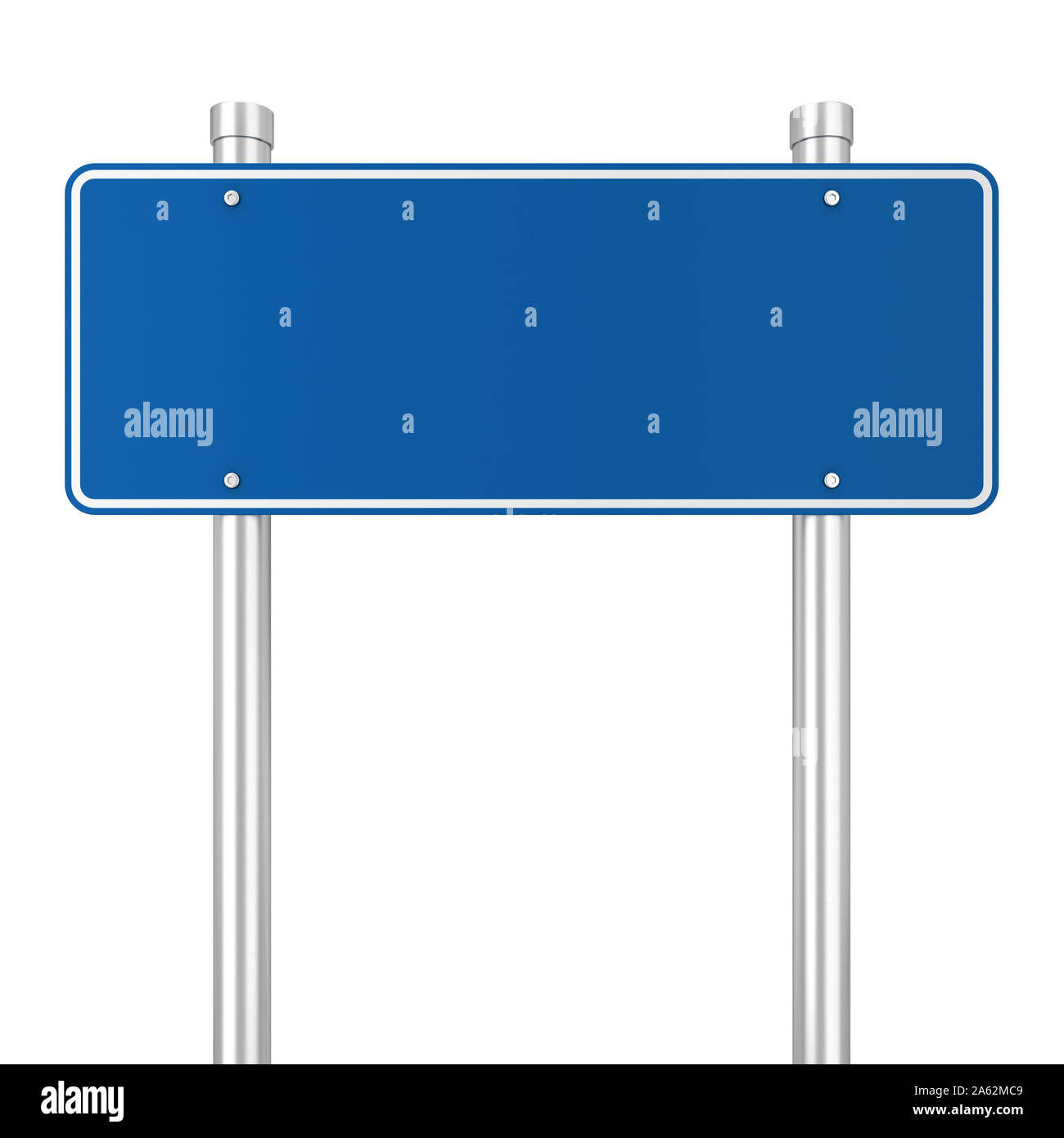 Road sign. 3d illustration isolated on white background Stock Photo - Alamy