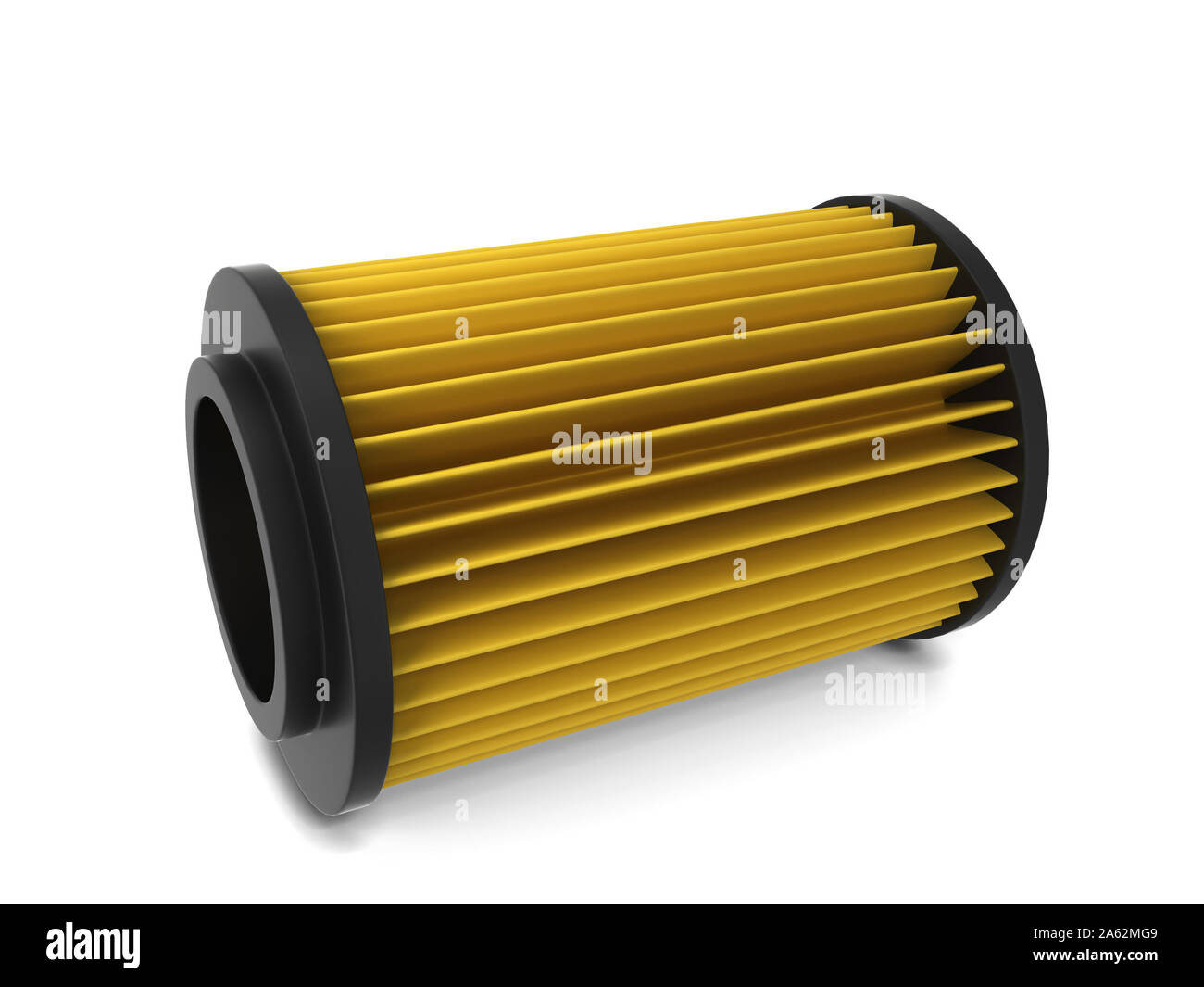 Car filter. 3d illustration isolated on white background Stock Photo ...