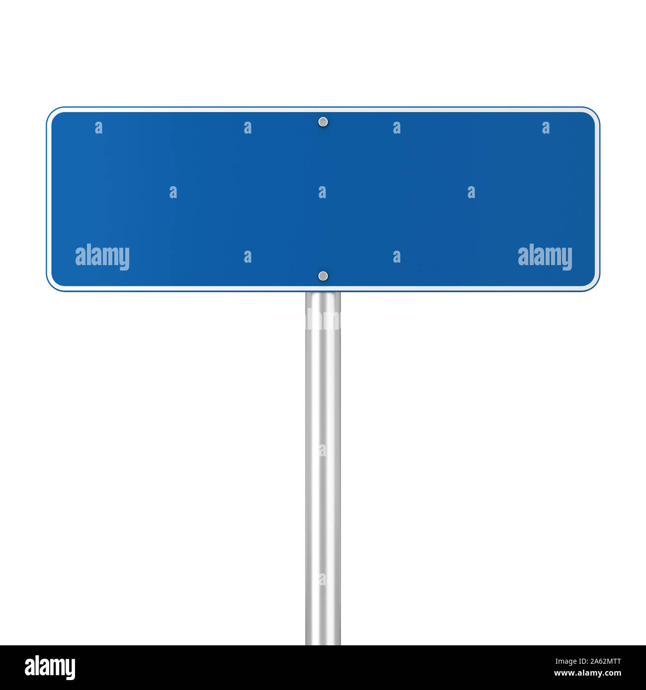 Road sign. 3d illustration isolated on white background Stock Photo - Alamy