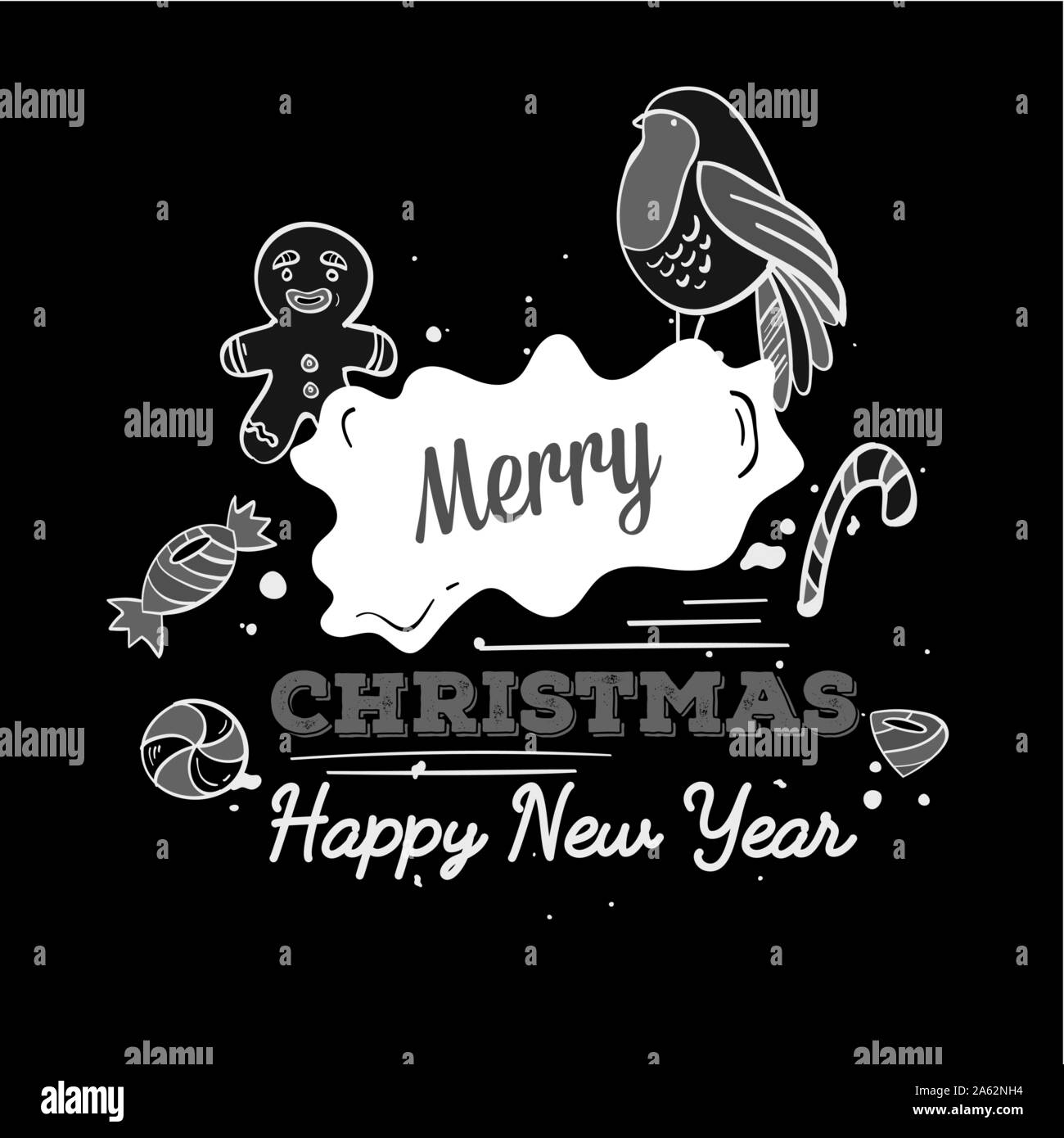 Holly candy Black and White Stock Photos & Images - Alamy