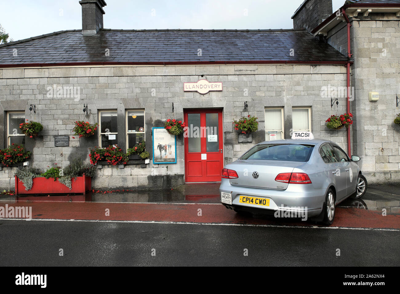 Llandovery Train Station cafe Carmarthenshire Wales UK KATHY DEWITT ...