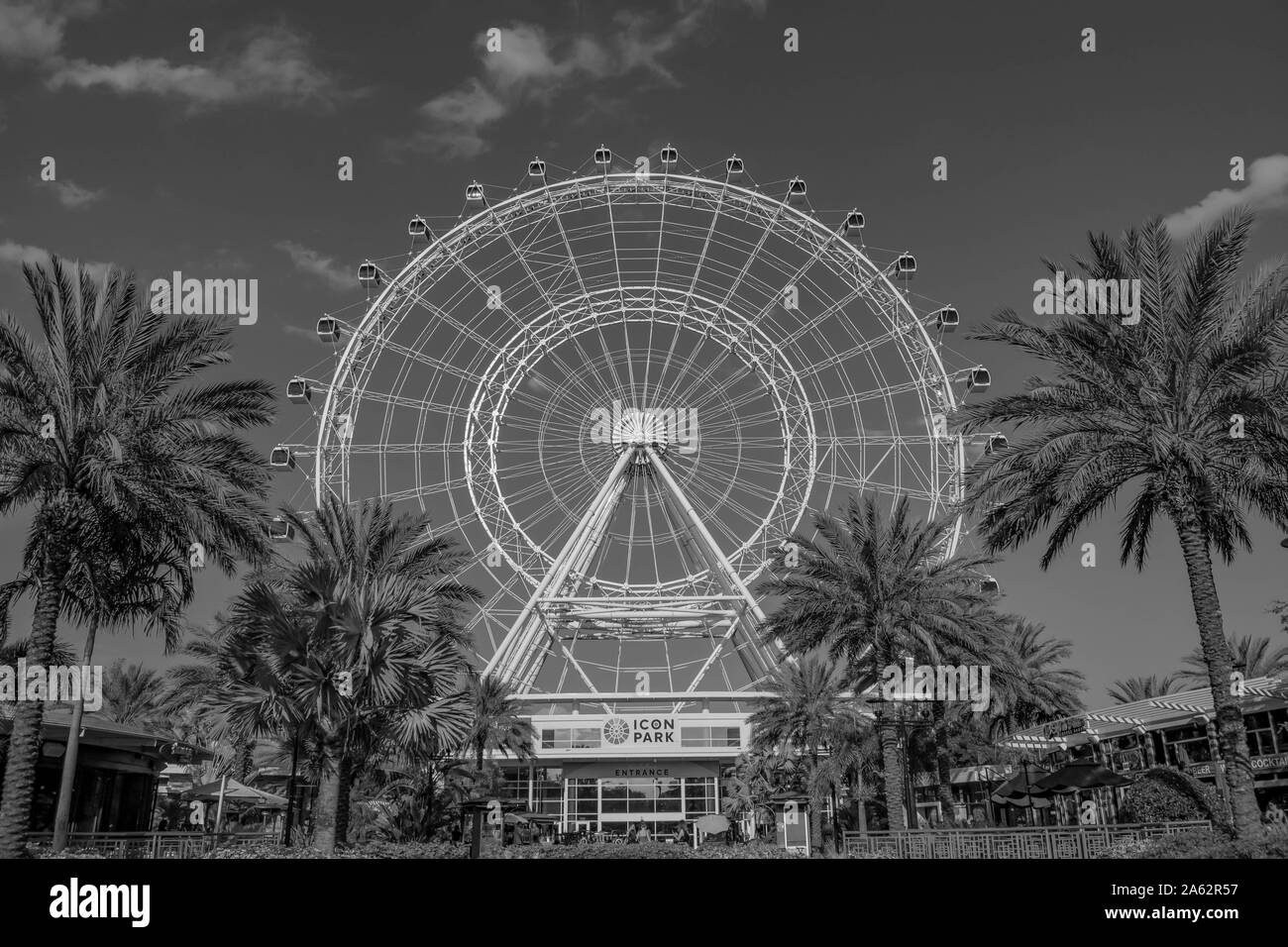 Orlando, Florida. May 21, 2019. Orlando Eye ride experience.The Wheel ...