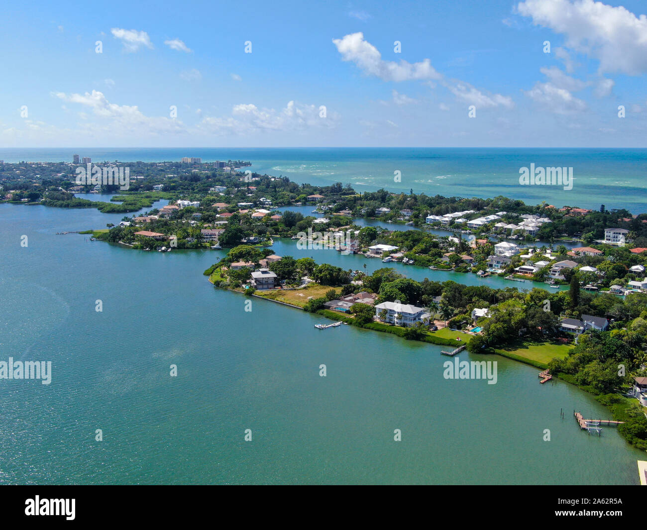 Siesta key island aerial hi-res stock photography and images - Alamy