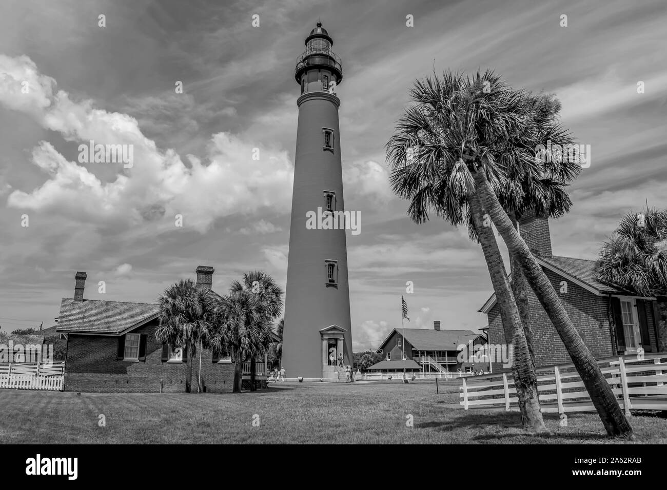 Ponce inlet florida Black and White Stock Photos & Images - Alamy