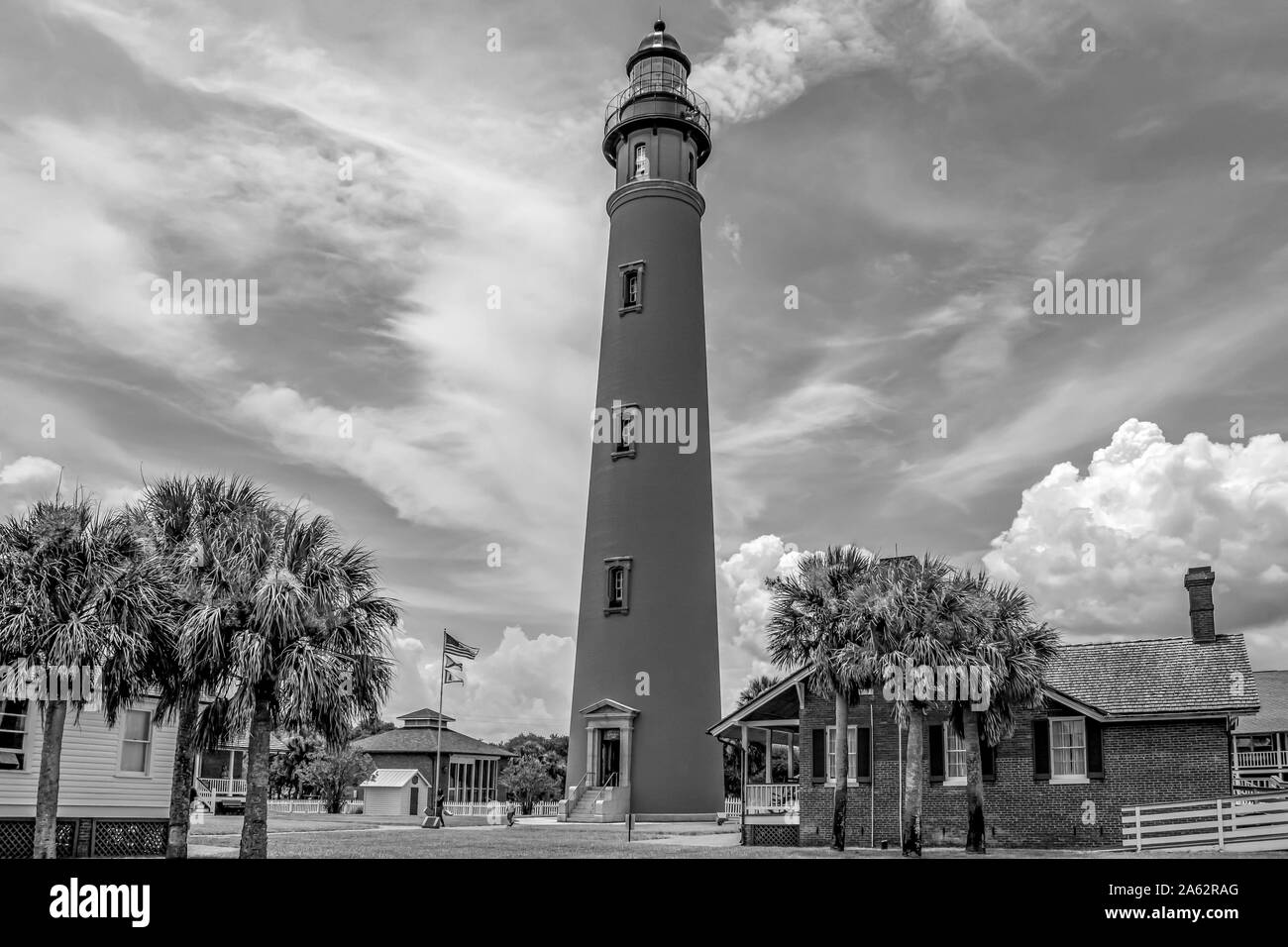 Ponce inlet florida Black and White Stock Photos & Images - Alamy