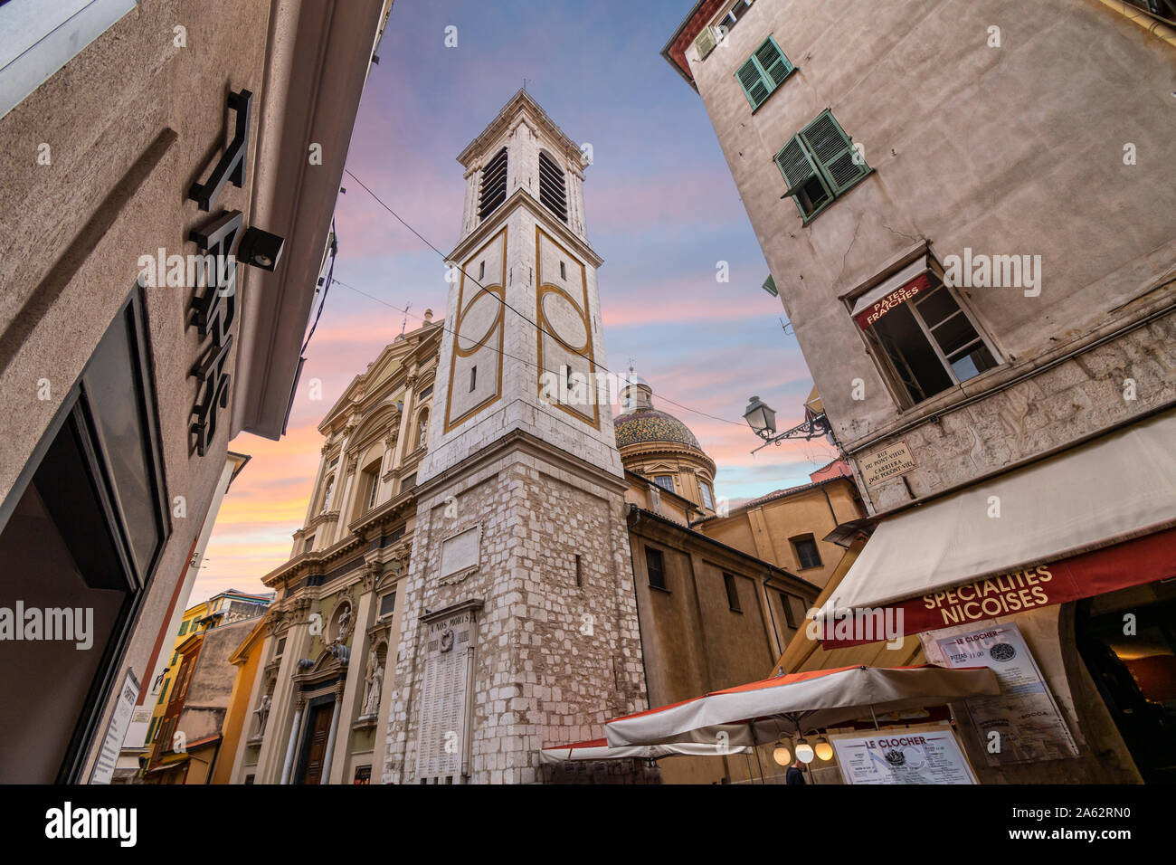 Nice cathedral france hi-res stock photography and images - Alamy