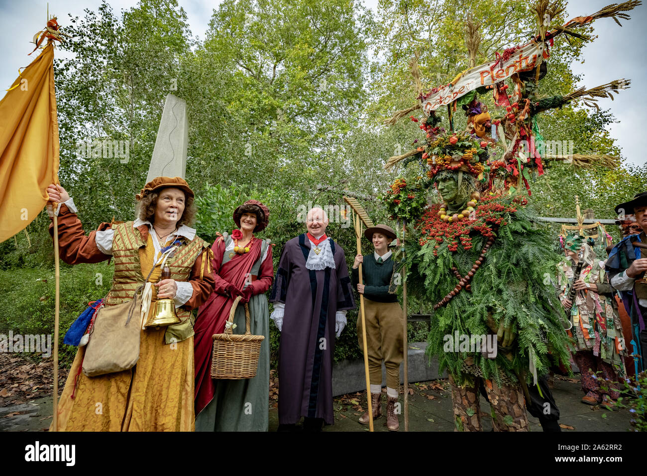 The Berry Man joins the October Plenty traditional autumnal procession ...