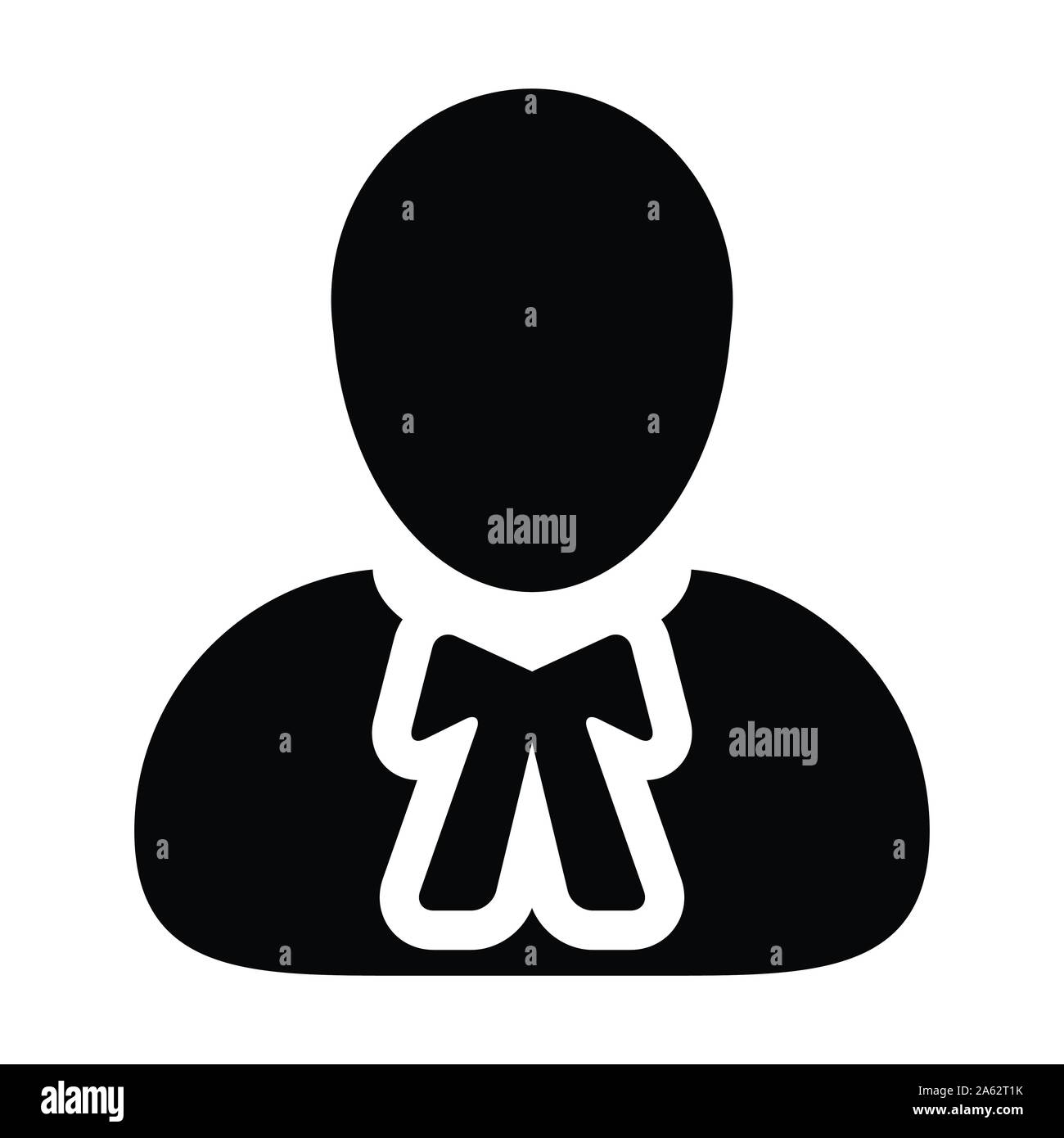 Attorney icon vector male user person profile avatar symbol for law and ...