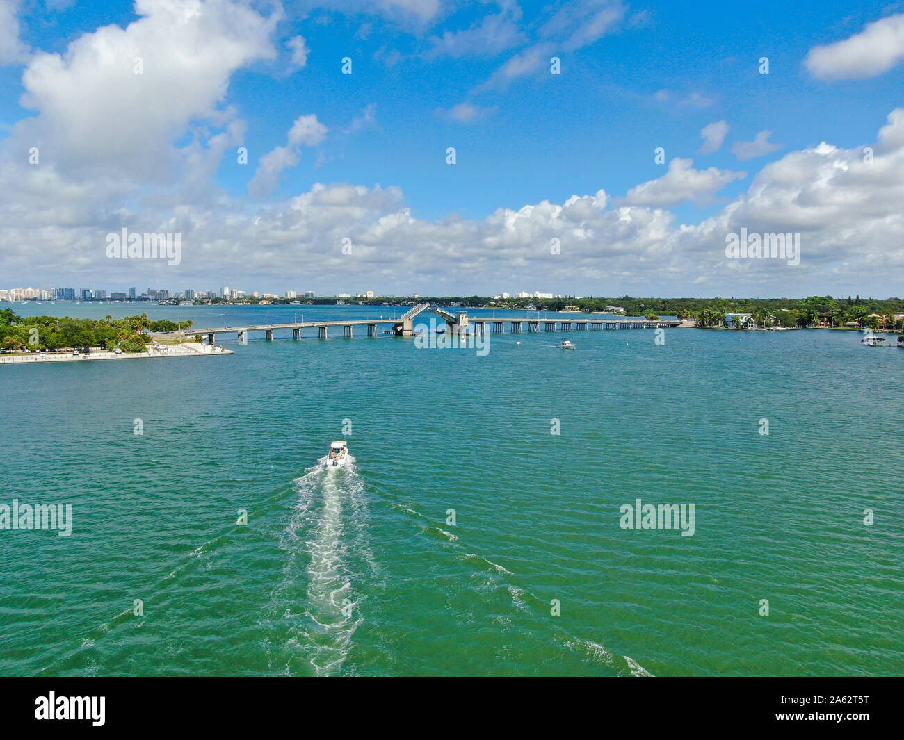 Siesta key beach aerial view hi-res stock photography and images - Alamy