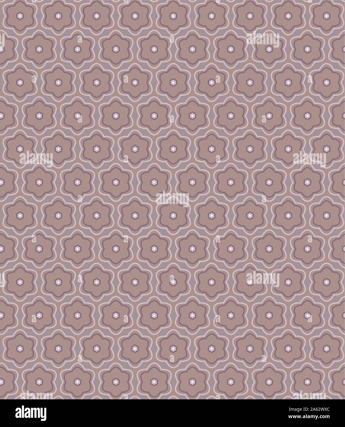 Seamless Vector Pattern Background Texture In Geometric Ornamental