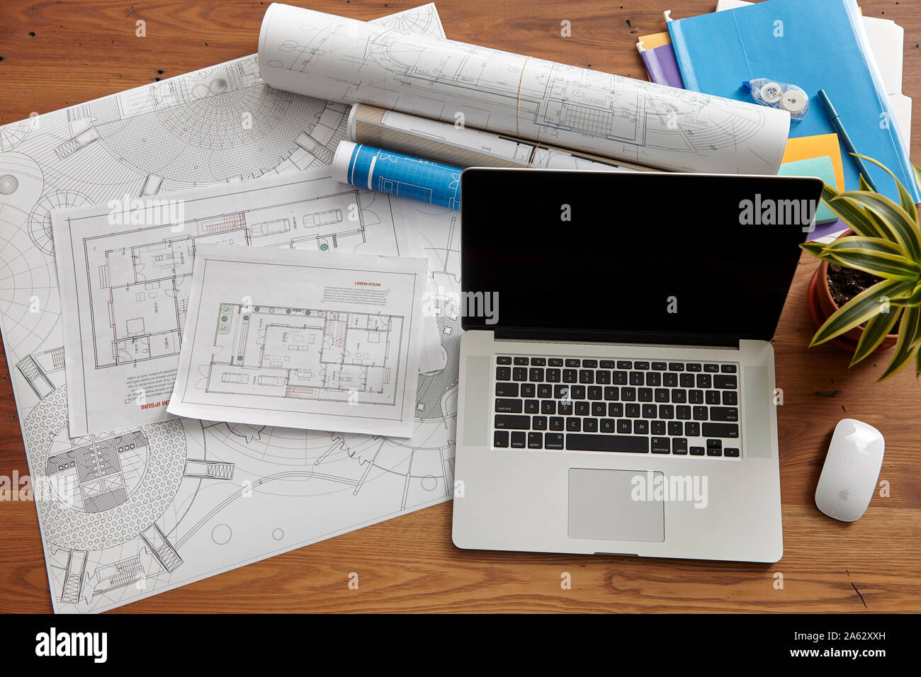 Architectural blueprints hi-res stock photography and images - Alamy