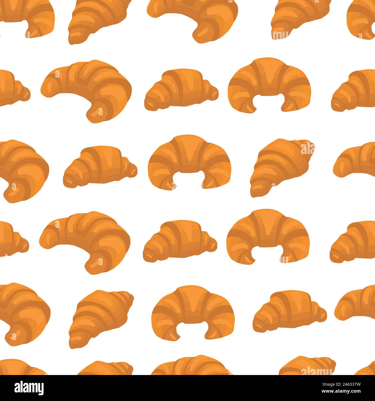 Croissant vector vectors hi-res stock photography and images - Alamy