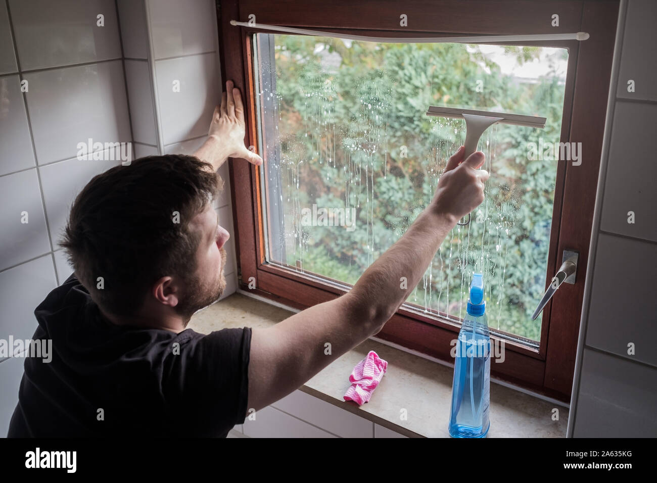 Using a scraper hi-res stock photography and images - Alamy