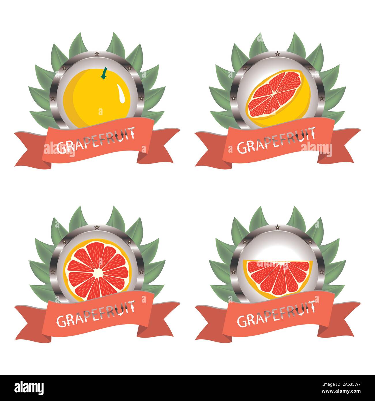 Citrus logo hi-res stock photography and images - Alamy