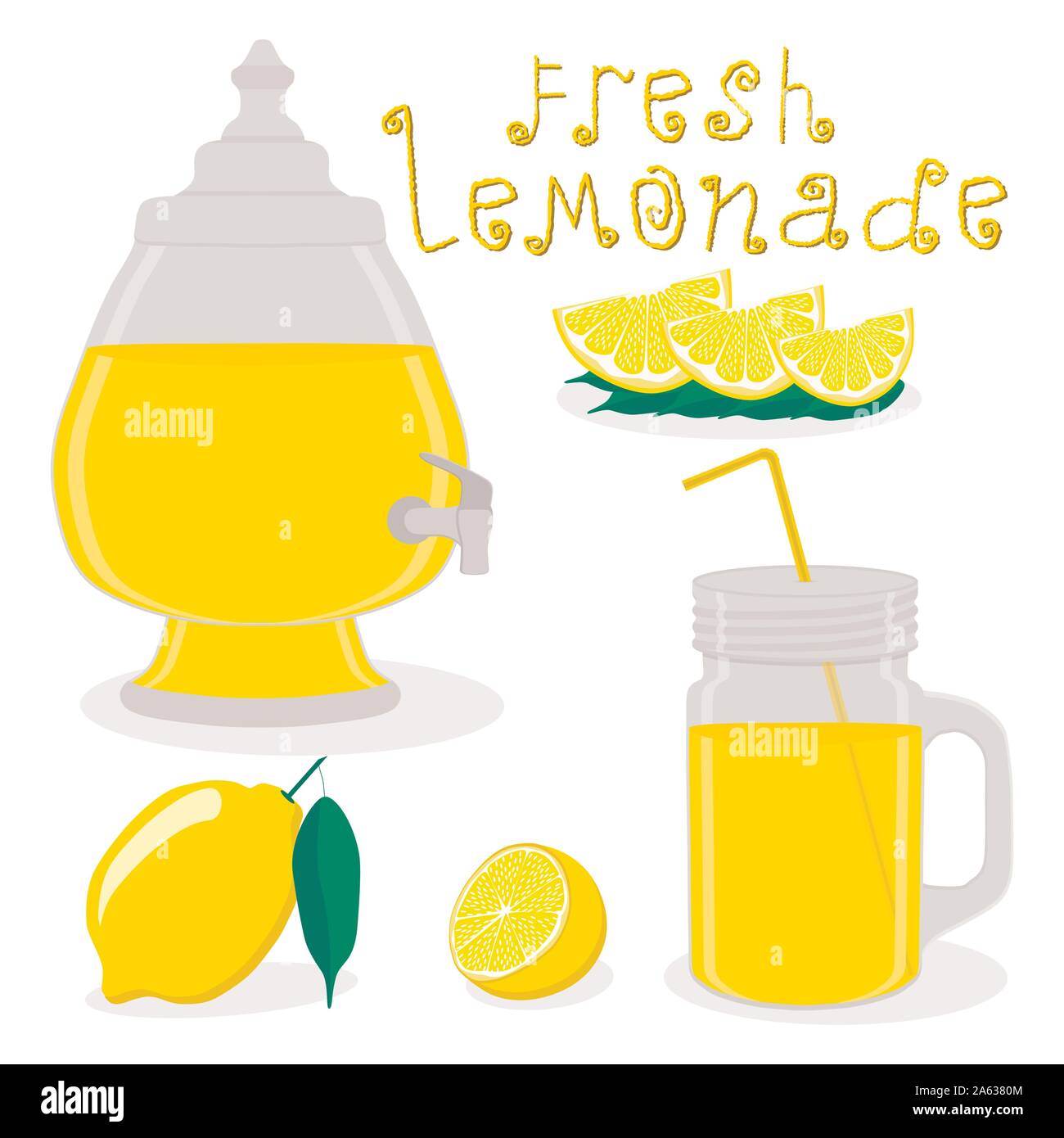 Cocktail glass filled ice Stock Vector Images - Alamy