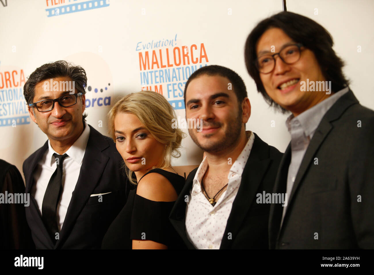 Asif Kapadia, Daisye Tutor, Grant Rosenmeyer, Richard Wong pose during ...