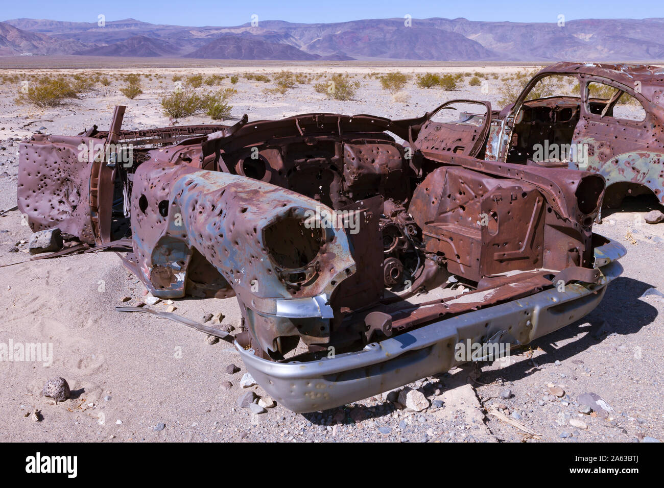 Bullet riddled car hi-res stock photography and images - Alamy