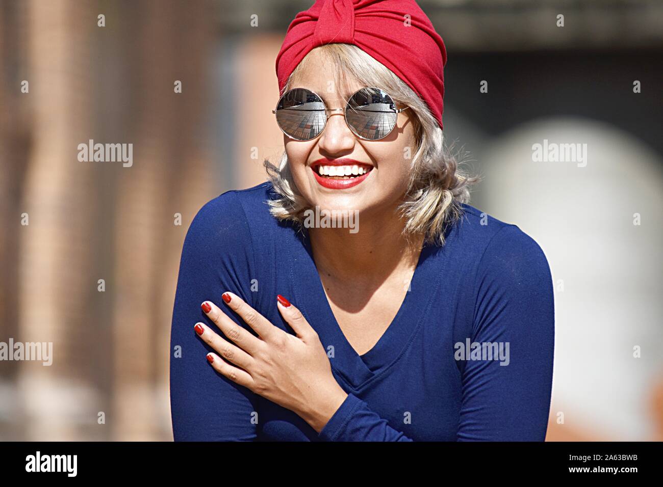 Female turban hi-res stock photography and images - Alamy