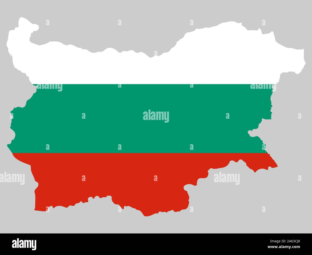 Bulgaria map flag Stock Vector Images - Alamy