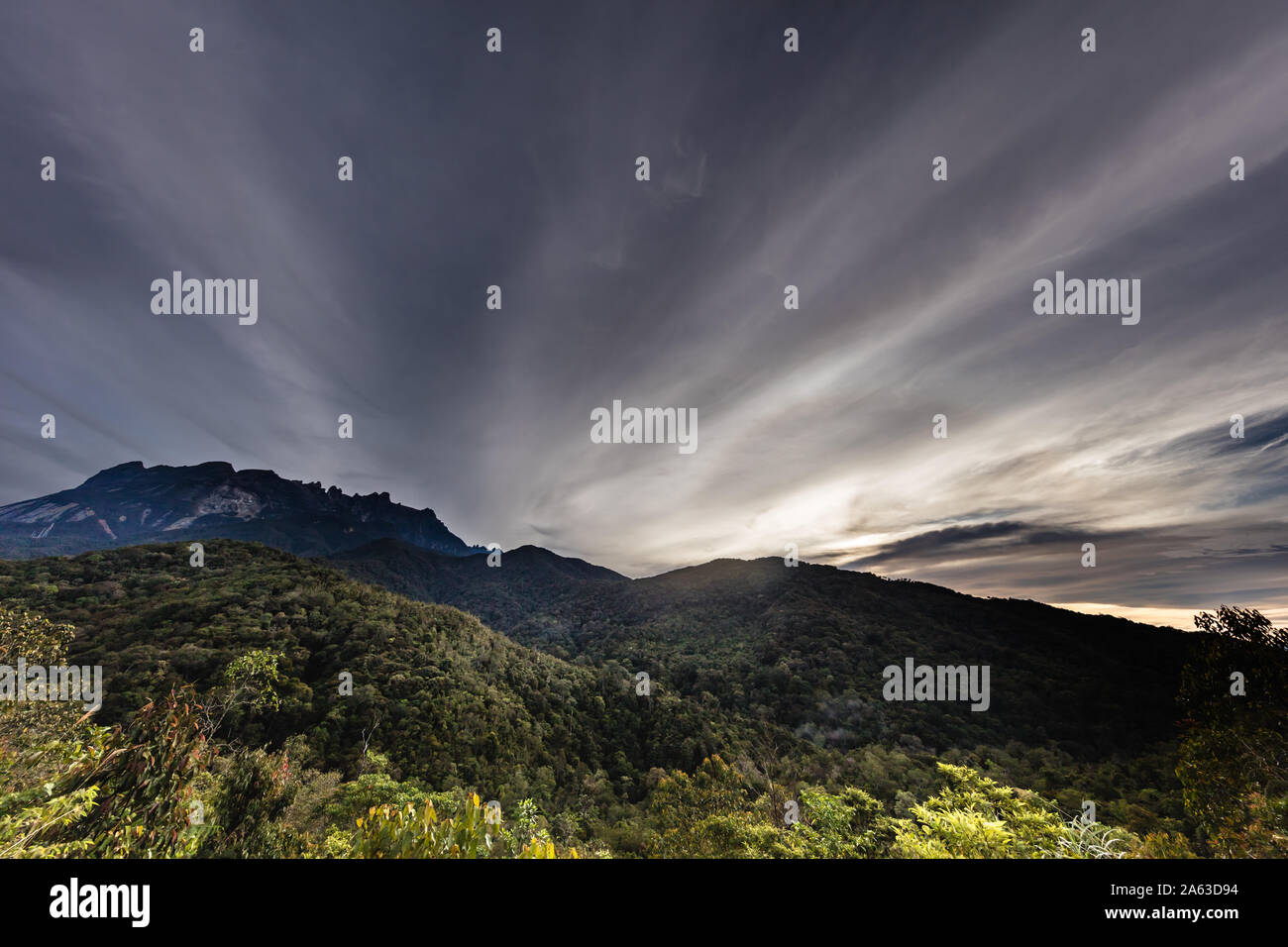 Beautiful view mount kinabalu hi-res stock photography and images - Alamy