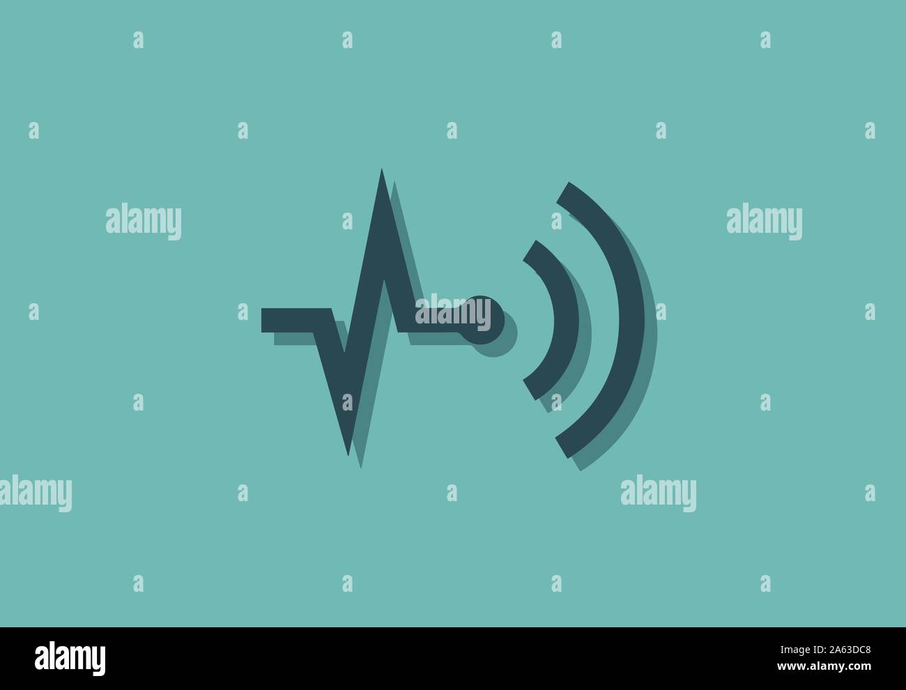 Sensor smart symbol Stock Vector Images - Alamy