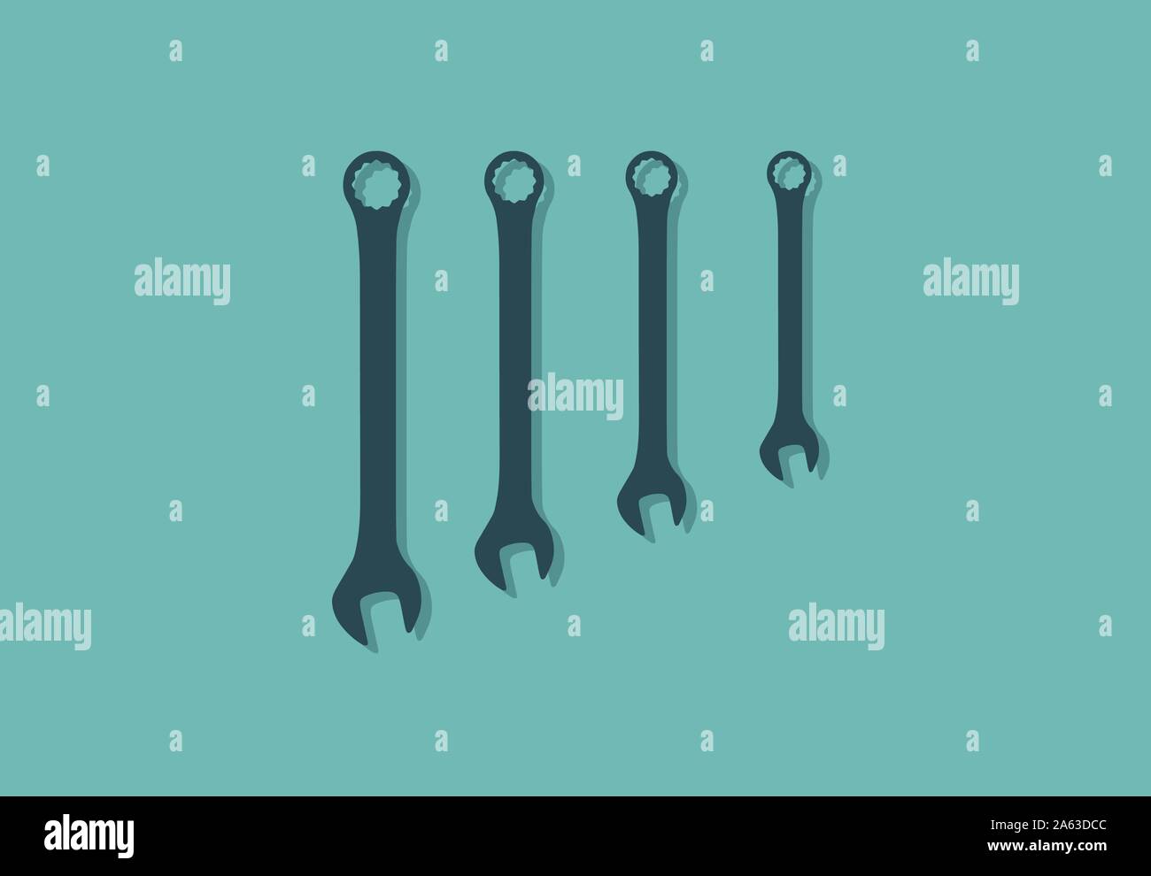 Tools kit Stock Vector Images - Alamy