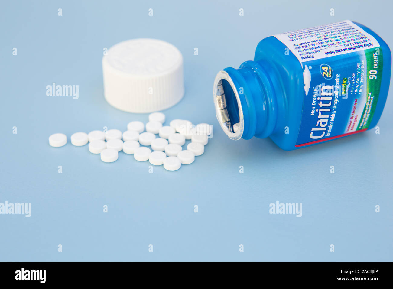 Antihistamine tablets hi-res stock photography and images - Alamy