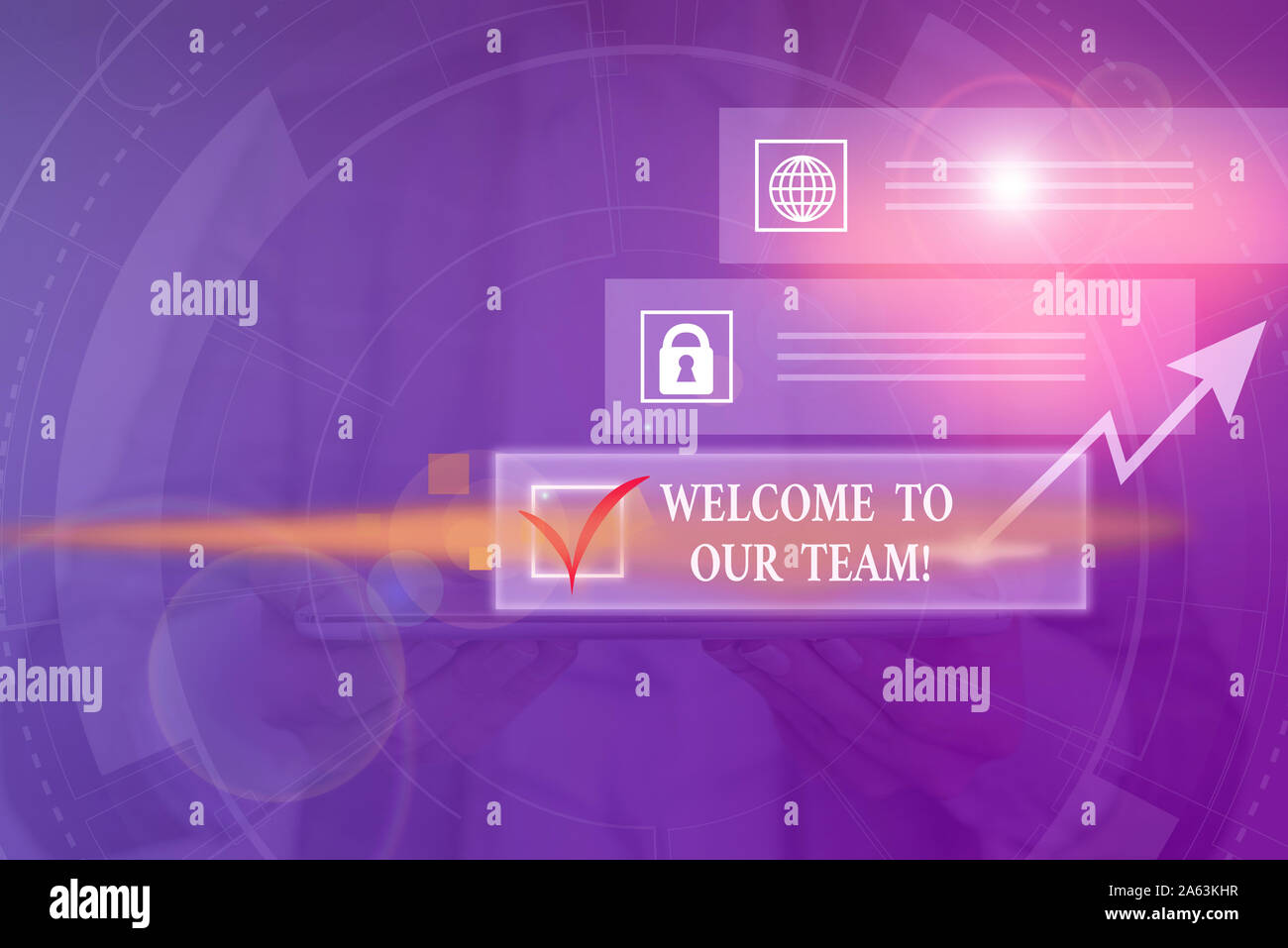 Text sign showing Welcome To Our Team. Business photo showcasing ...