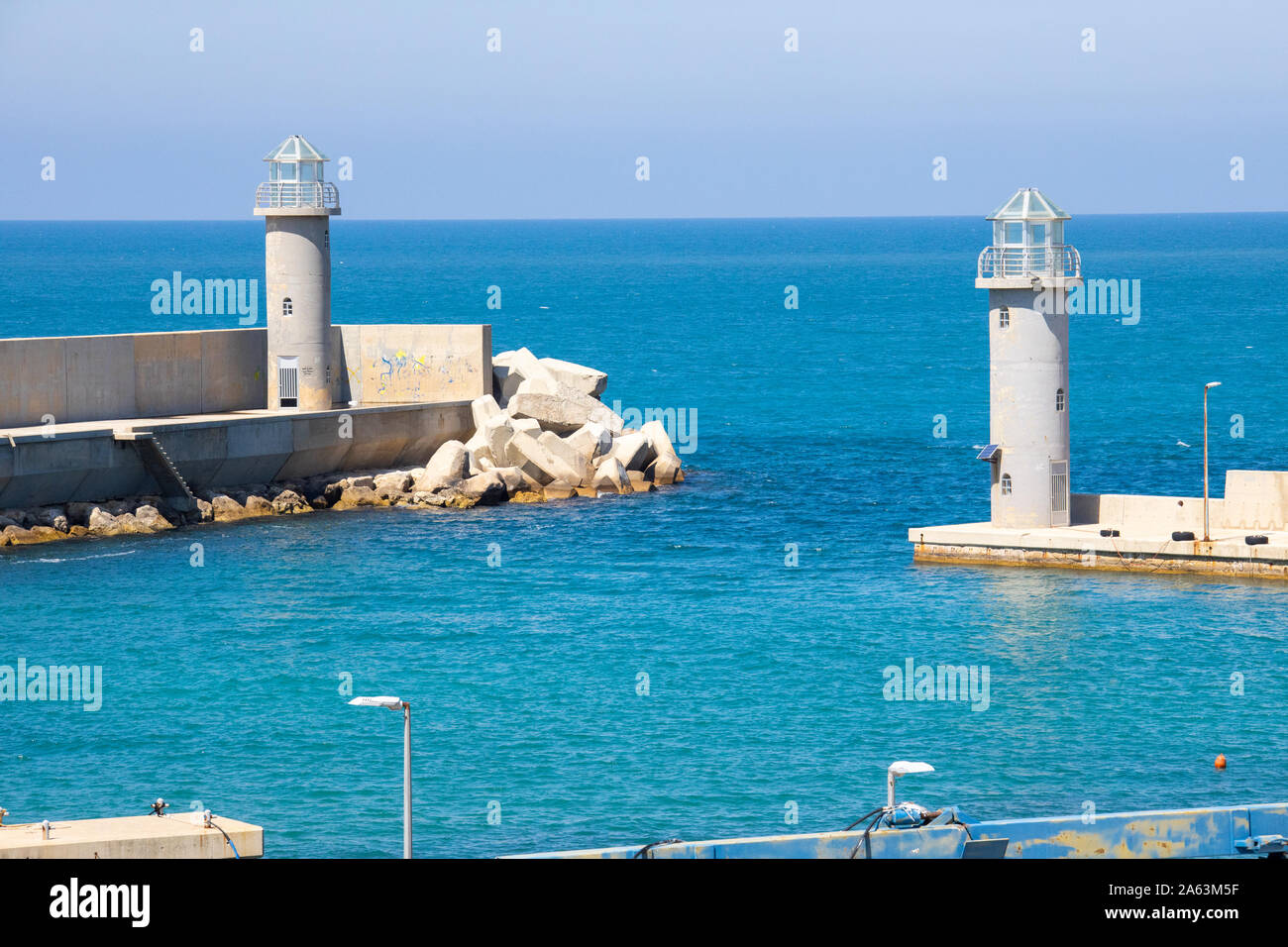 The port in Batroun, Lebanon Stock Photo - Alamy