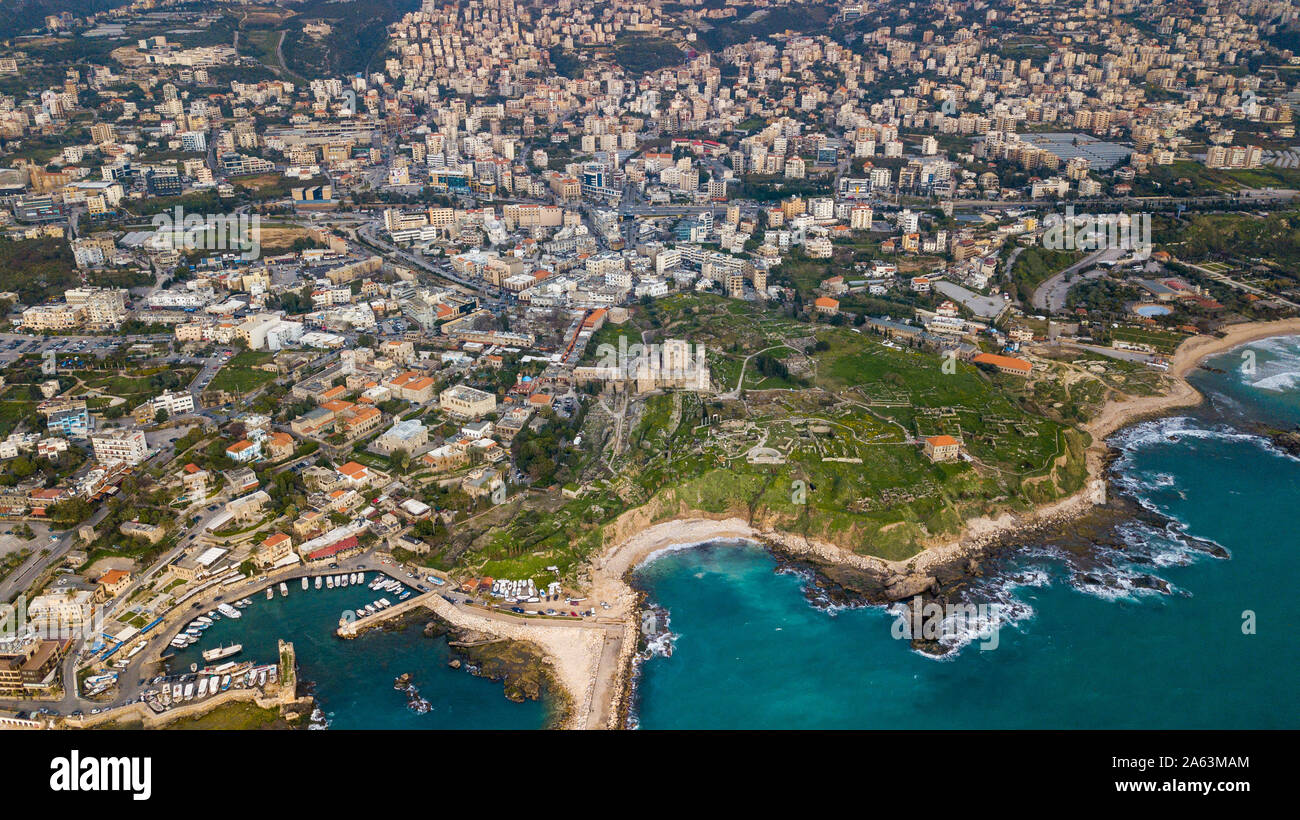 Byblos Castle, Byblos, Lebanon Stock Photo - Alamy