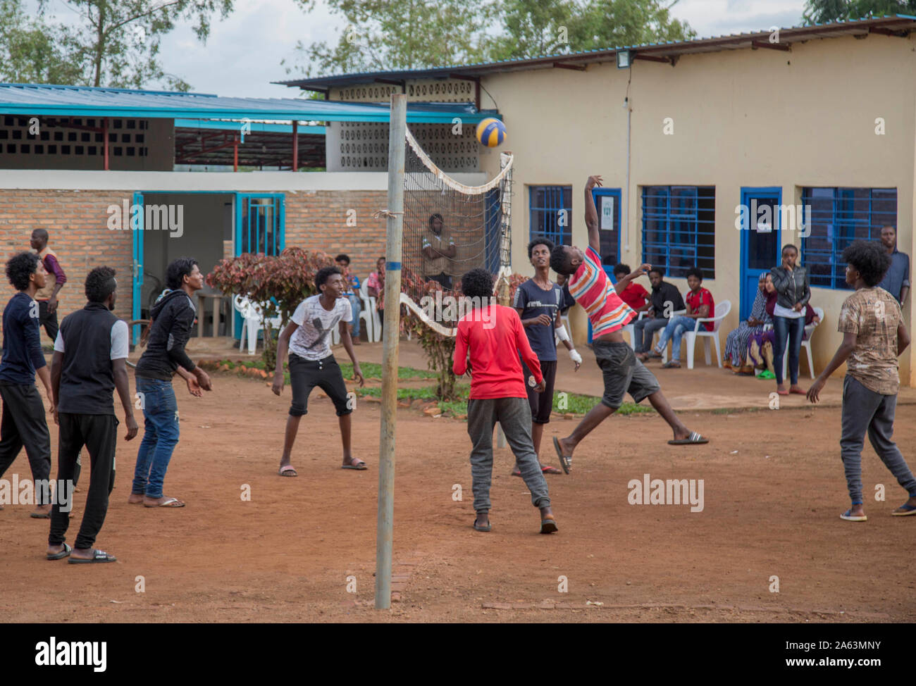 Rwanda volleyball hi-res stock photography and images - Alamy