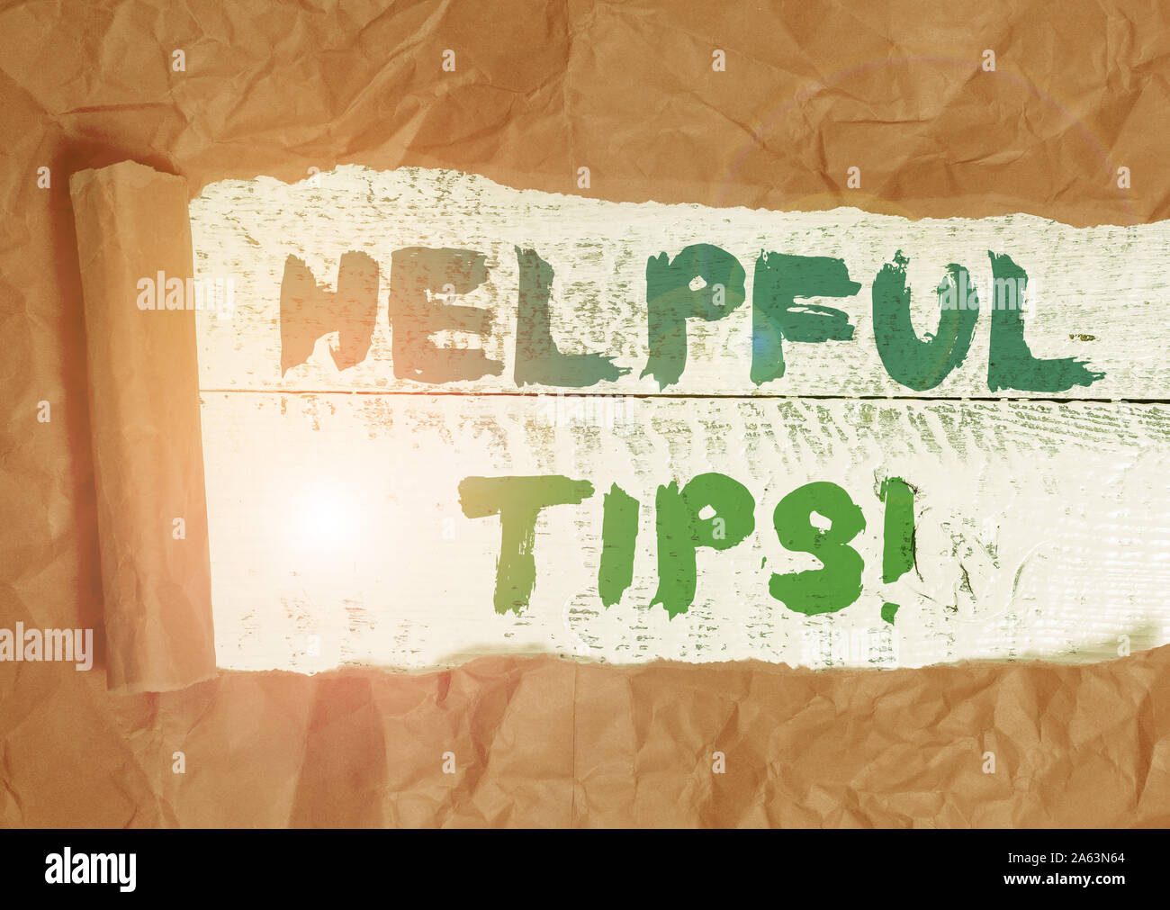 Conceptual Hand Writing Showing Helpful Tips Concept Meaning Advices