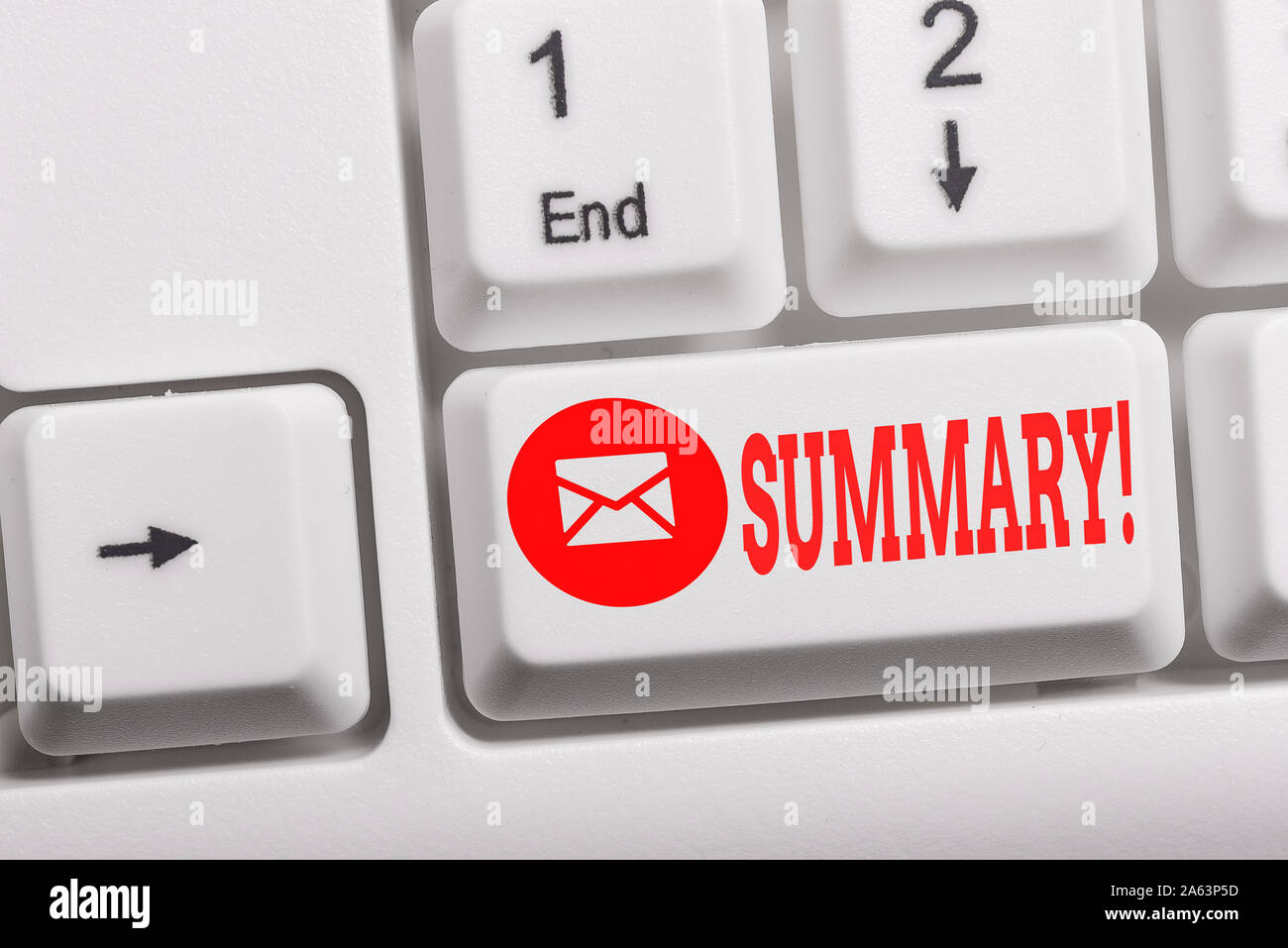 Conceptual hand writing showing Summary. Concept meaning brief ...