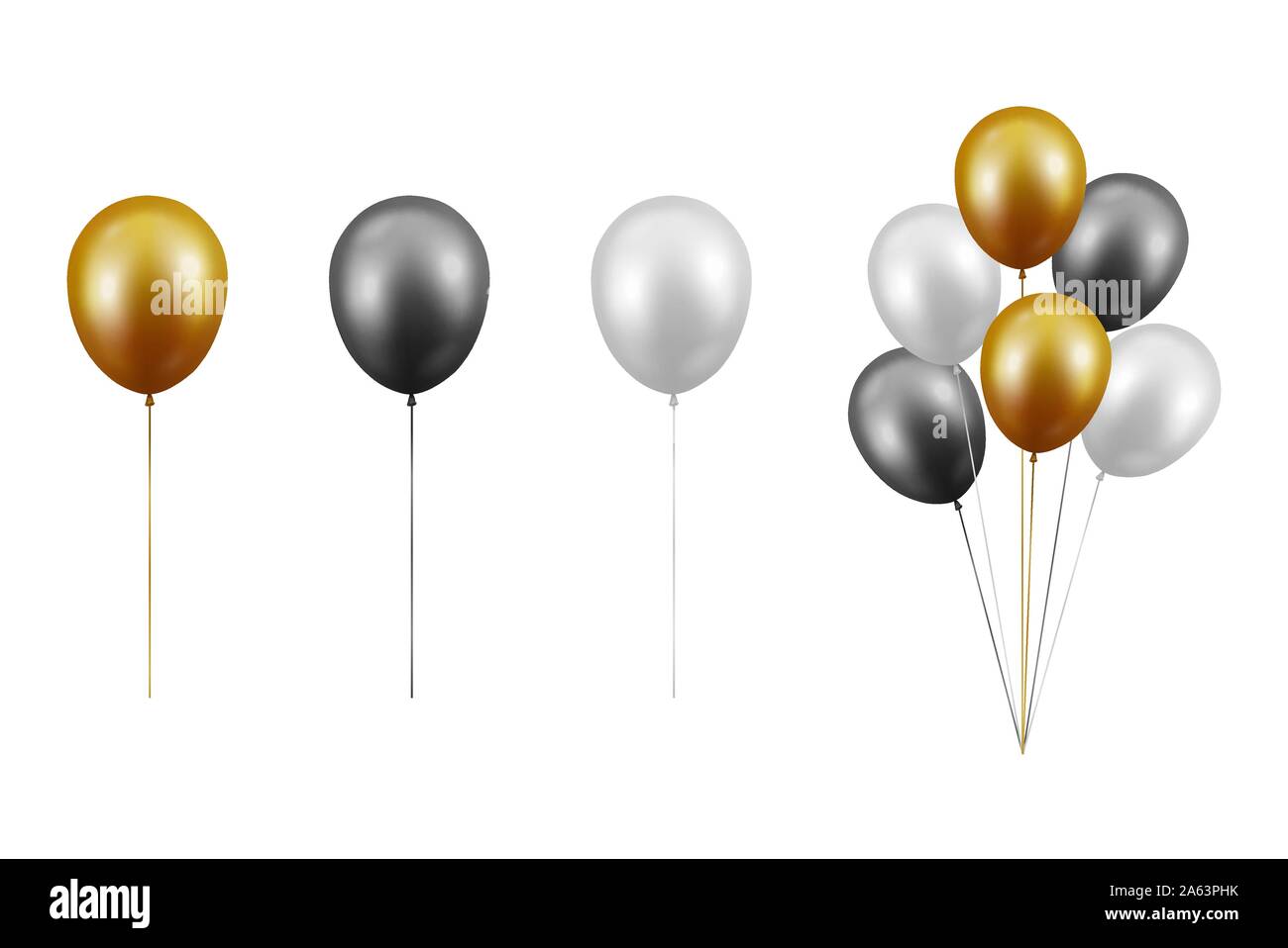 Balloon Bunch Template