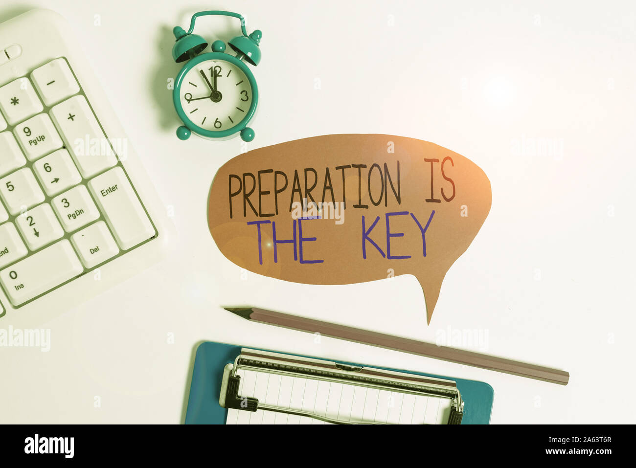 Word writing text Preparation Is The Key. Business photo showcasing it ...