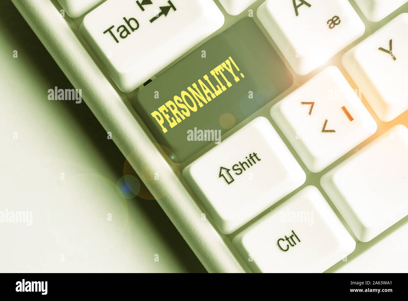 Word writing text Personality. Business photo showcasing combination ...