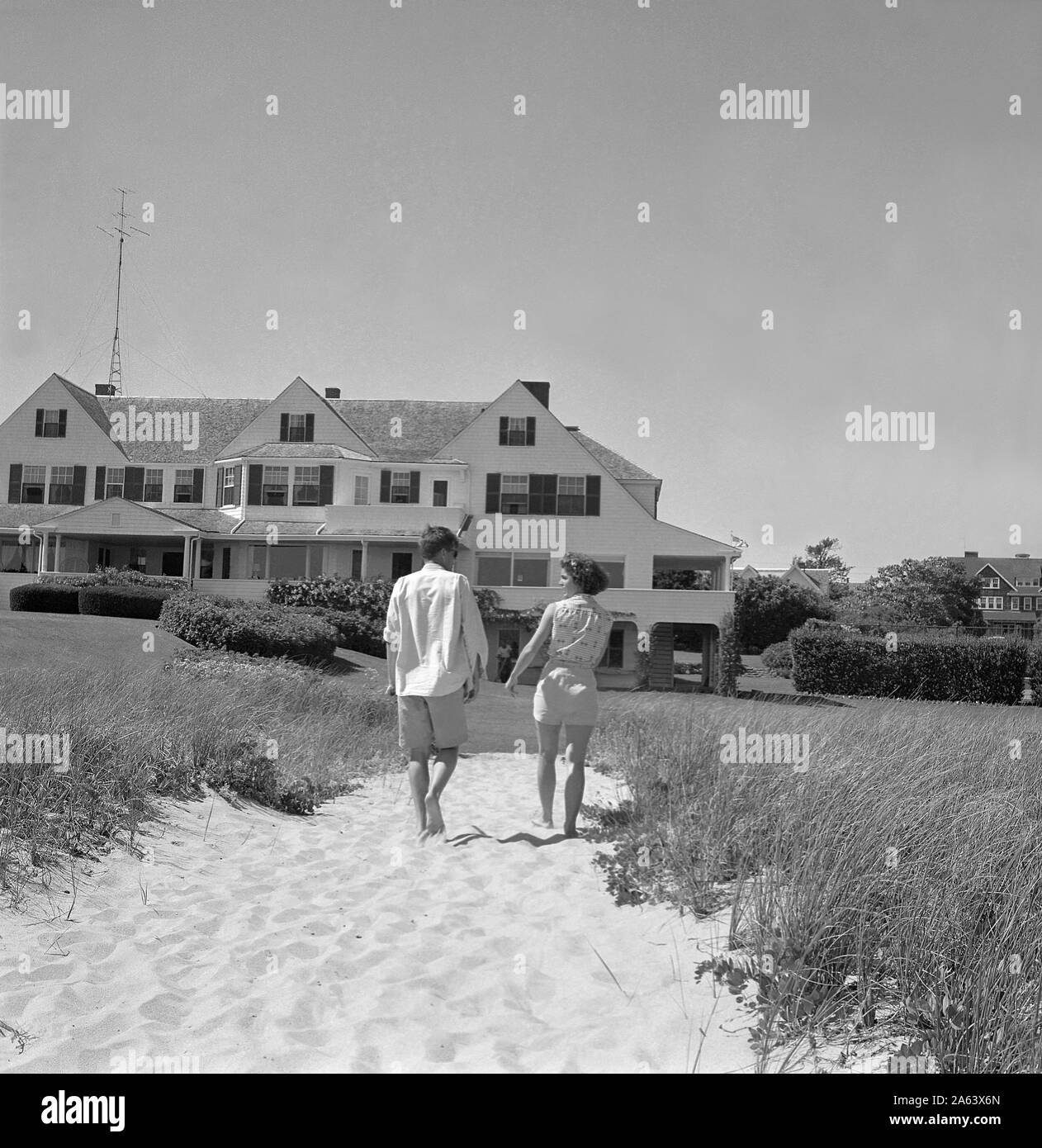 Kennedy compound hi-res stock photography and images - Alamy