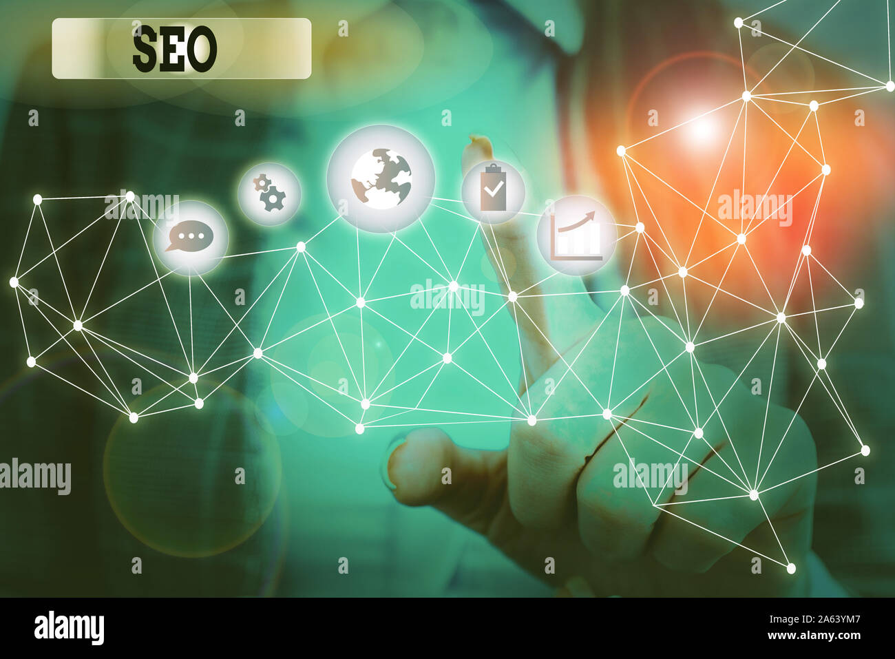 Writing note showing Seo. Business concept for incredibly effective way ...