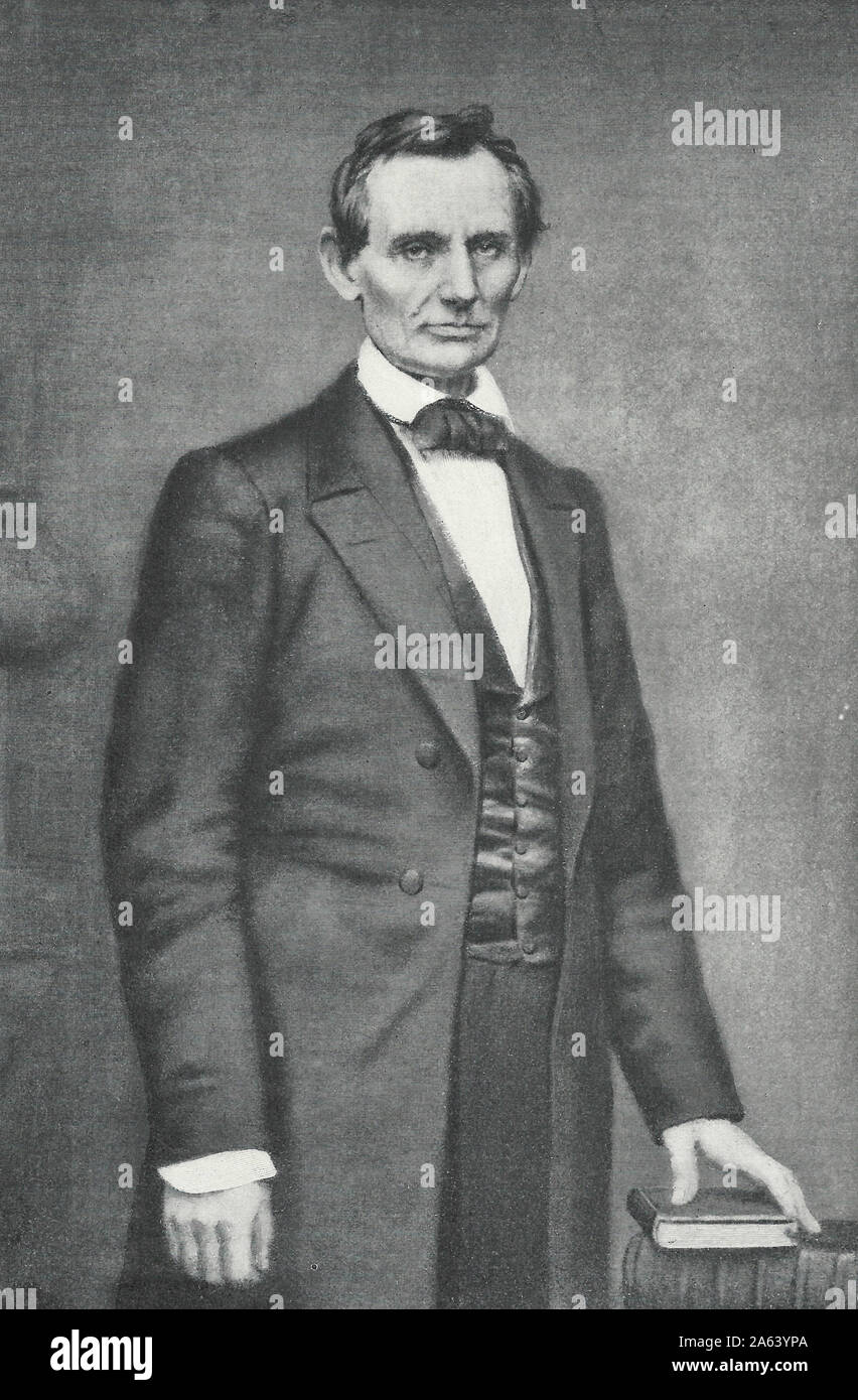 Abraham Lincoln Portrait Photograph High Resolution Stock Photography ...
