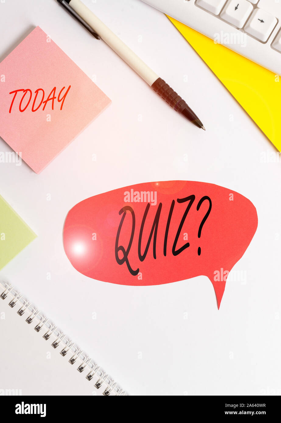 Word writing text Quiz Question. Business photo showcasing test of ...
