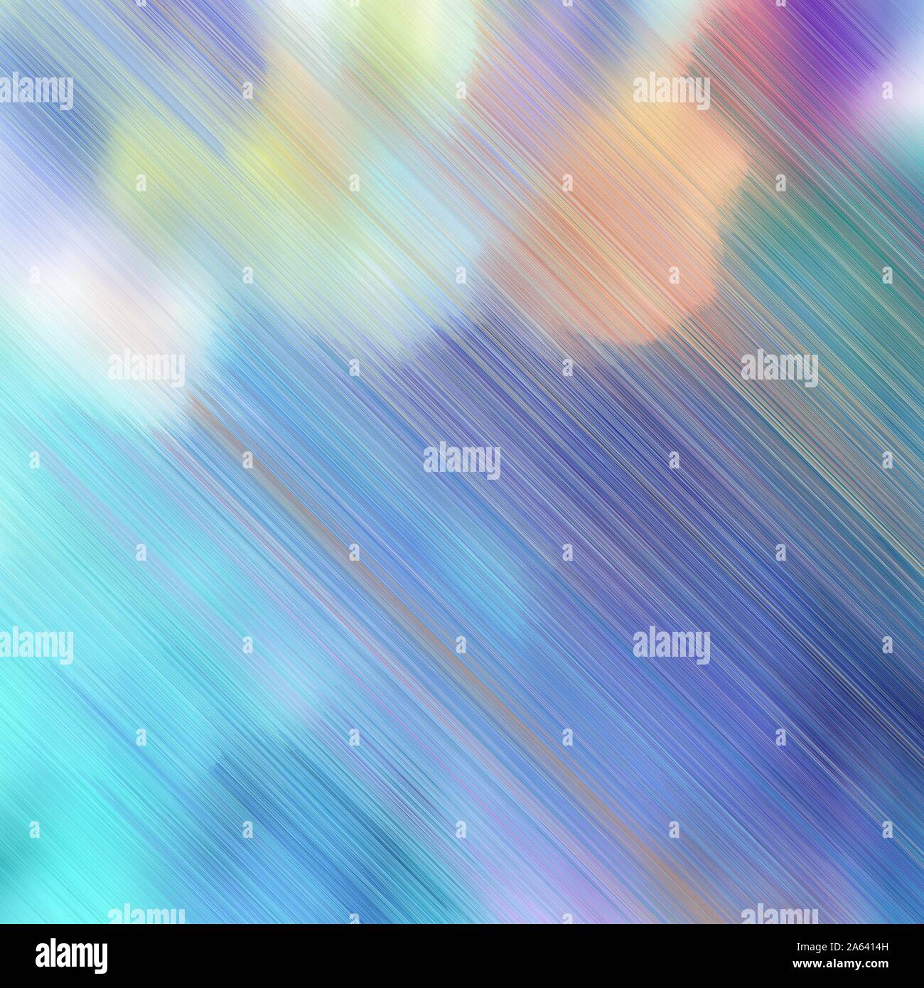 diagonal motion speed lines background or backdrop with sky blue, corn ...