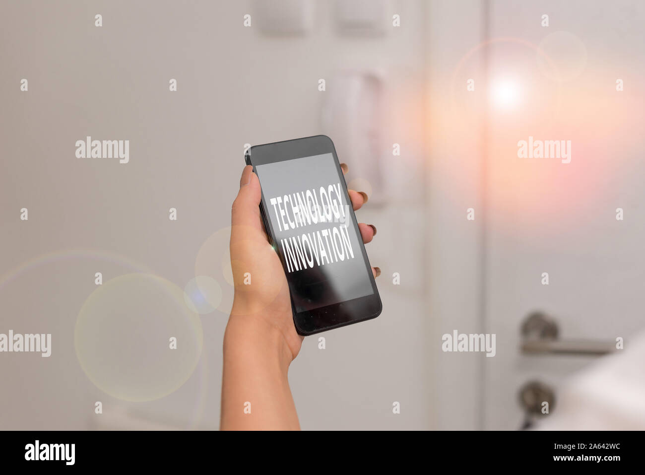 Word writing text Technology Innovation. Business photo showcasing ...