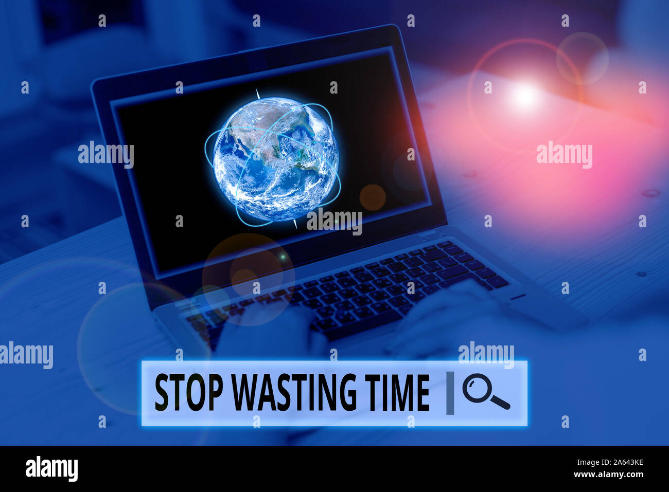 Conceptual hand writing showing Stop Wasting Time. Concept meaning ...