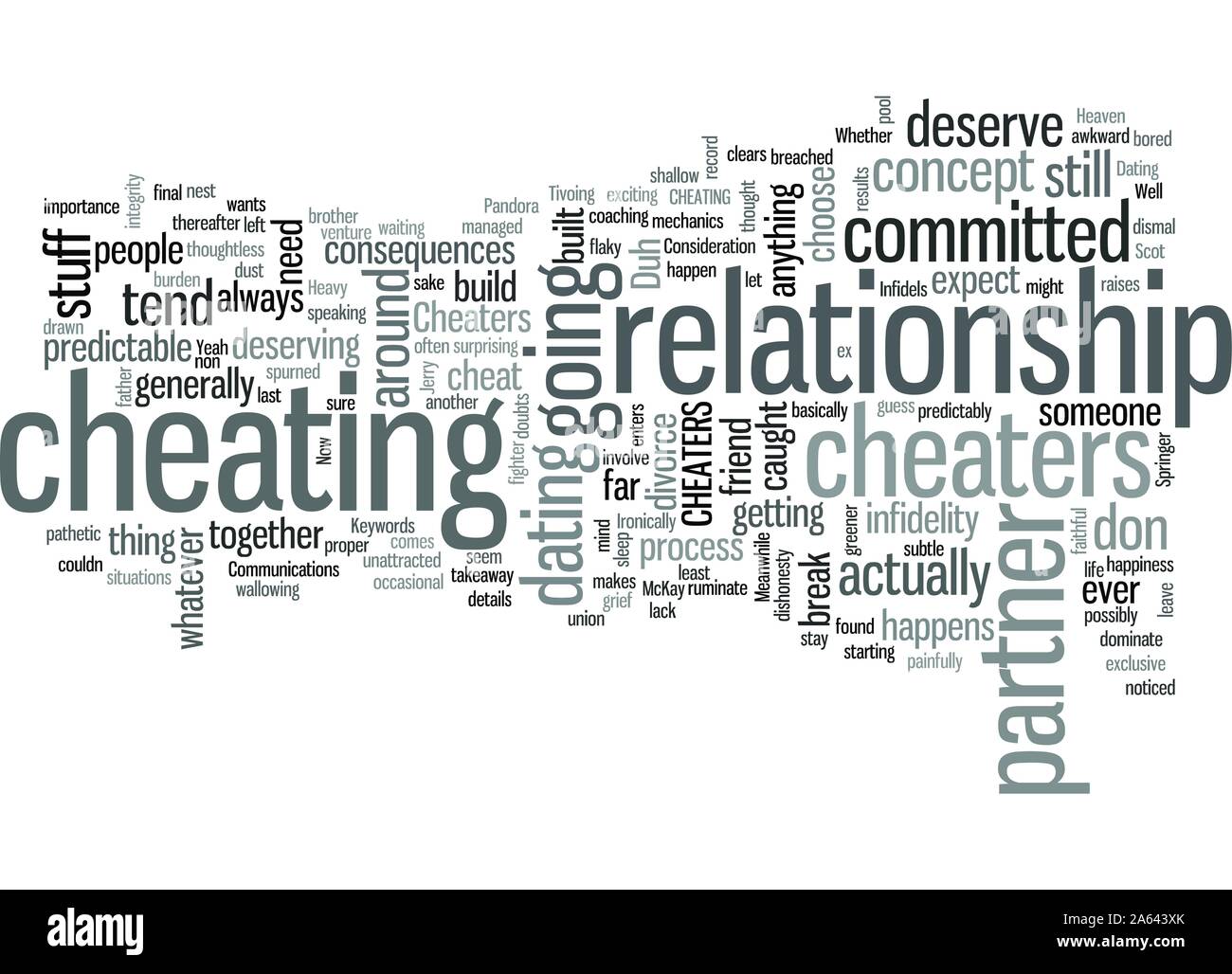 Love Cheat Stock Vector Images - Alamy