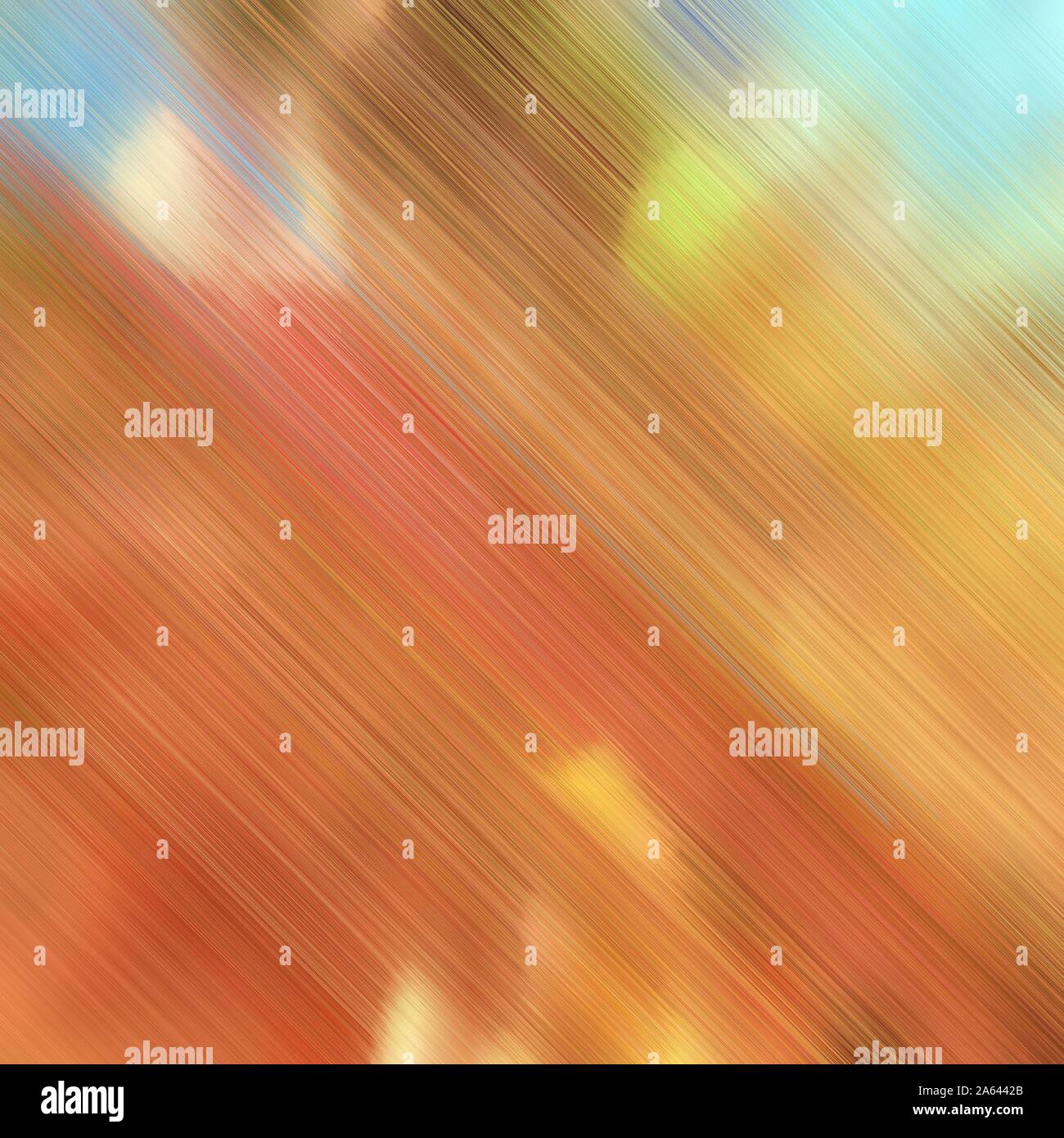 futuristic concept of connecting lines with peru, pastel blue and burly ...