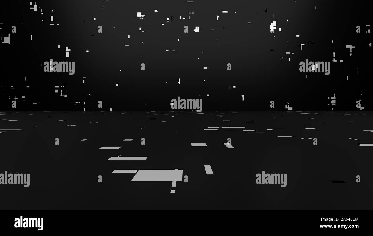 Dark studio background with abstract print. Layout template for ...